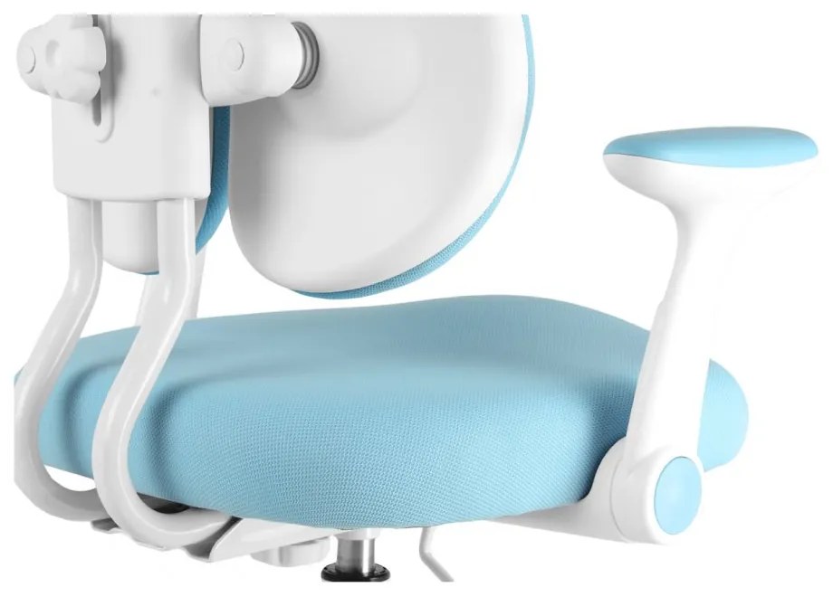 Dětská rostoucí židle Neoseat KIDDY TWO — látka, modrá