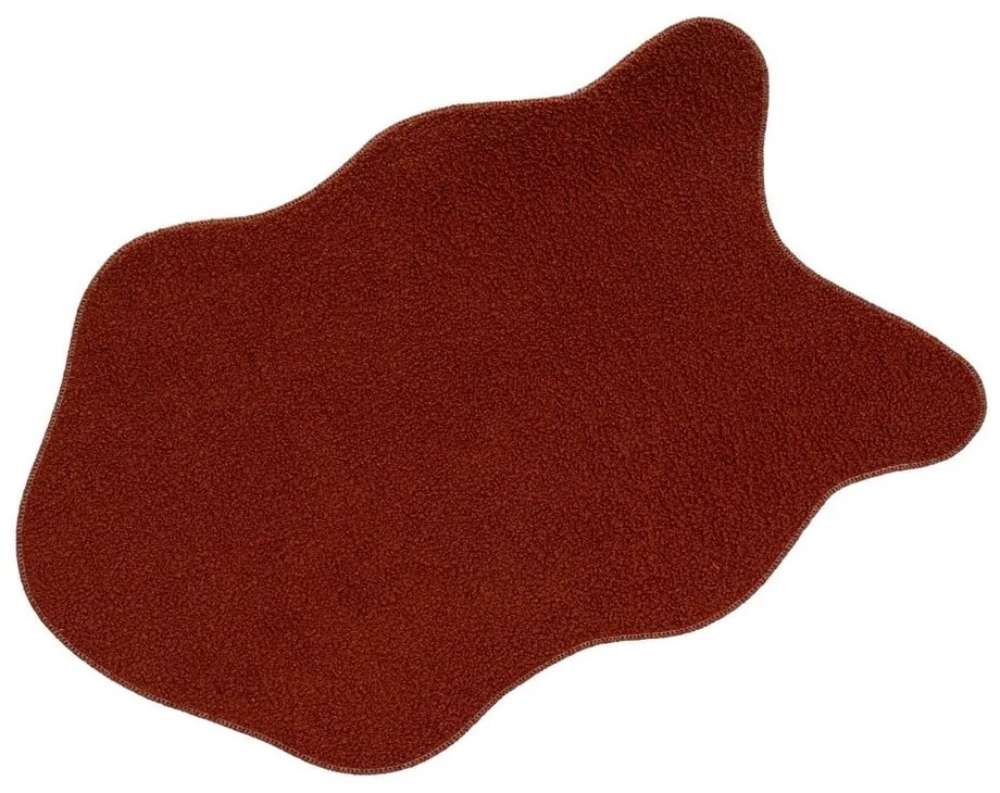 Vínová syntetická kožešina 60x90 cm Sherpa – Casa Selección