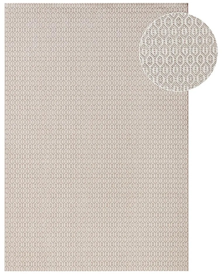 Šedý venkovní koberec NORTHRUGS Coin, 200 x 290 cm