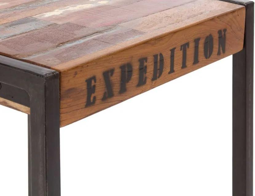 Barová stolička z exotického dřeva Ontario