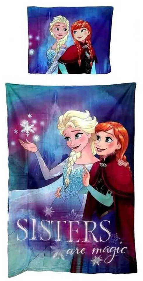 Povleceni Disney Frozen Sister 140x200cm + 90x70 cm SETINO