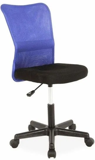 Kancelářská otočná židle Q-121 - modrá