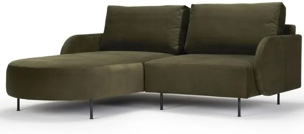 KRAGELUND Furniture - Sedačka ASKOV ROUND s kovovou podnoží