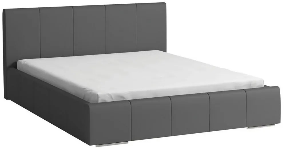 Čalouněná postel CAVALLI 160x200 šedá