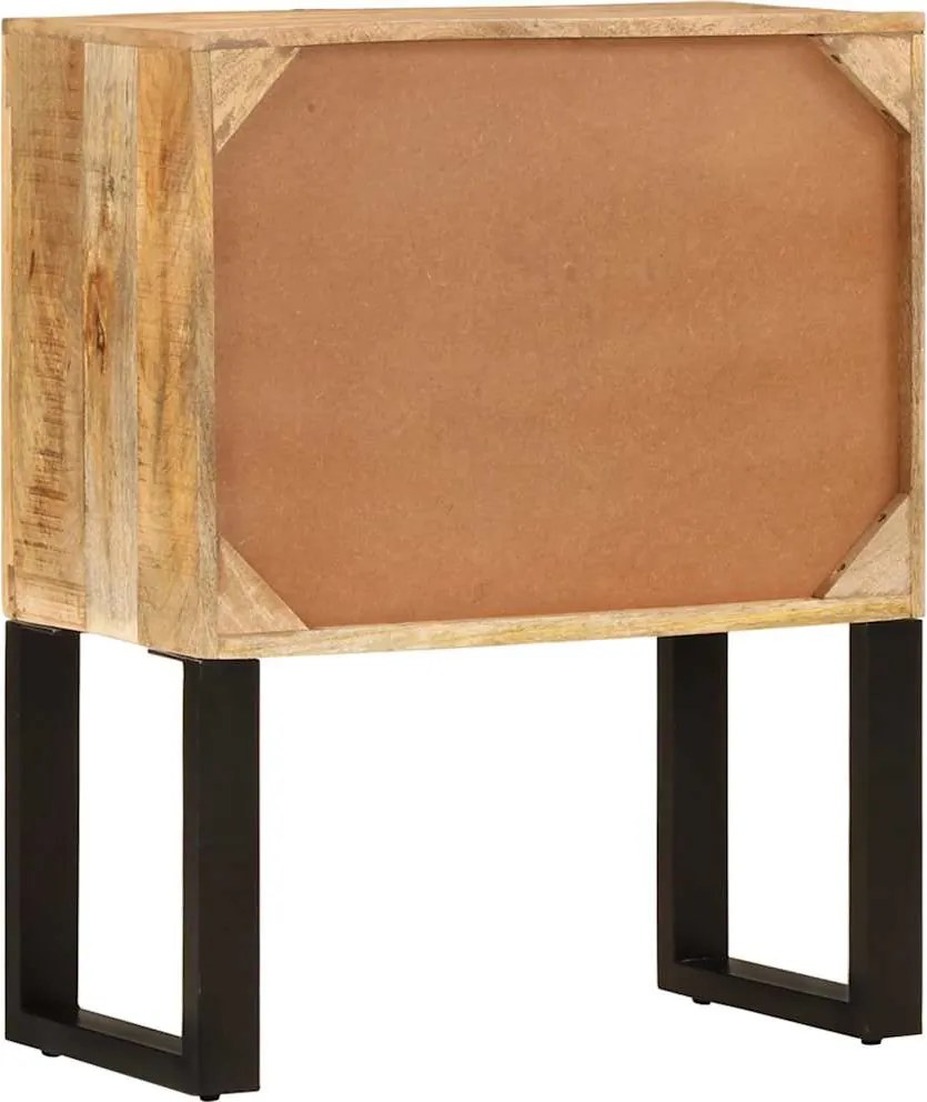 Příborník 60 x 30 x 76 cm masivní mangovníkové dřevo 282758