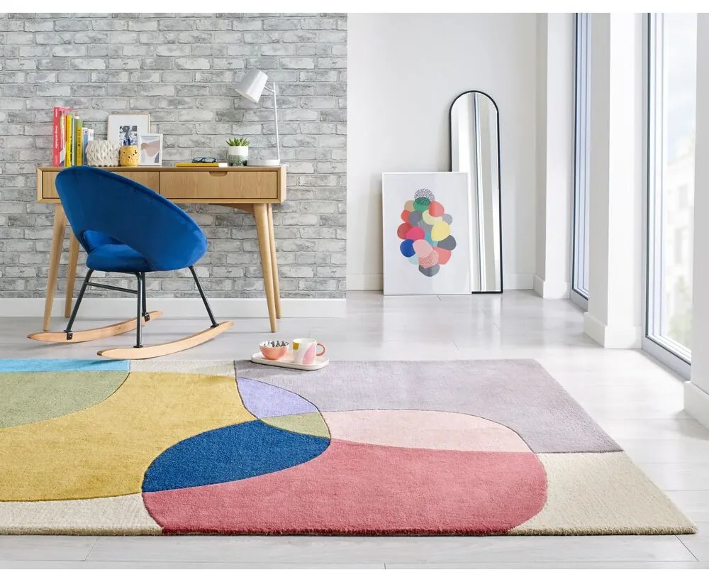Flair Rugs, Kusový koberec Radiance Glow Multi, 200x290, vícebarevná, ložnice