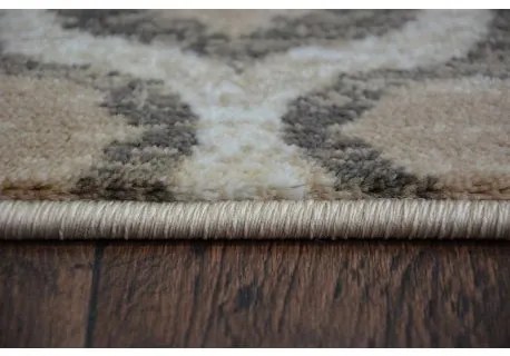 koberec ARGENT W4030 Mříž, béžový velikost 160x220 cm | krásné koberce cz