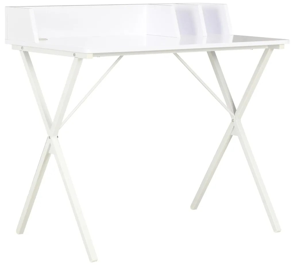 Psací stůl bílý 80 x 50 x 84 cm,  20275 HangarStore.cz