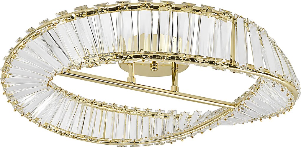 Toolight Rea, Stropní svítidlo LED SWE095-C 50cm GOLD, OSW-30219