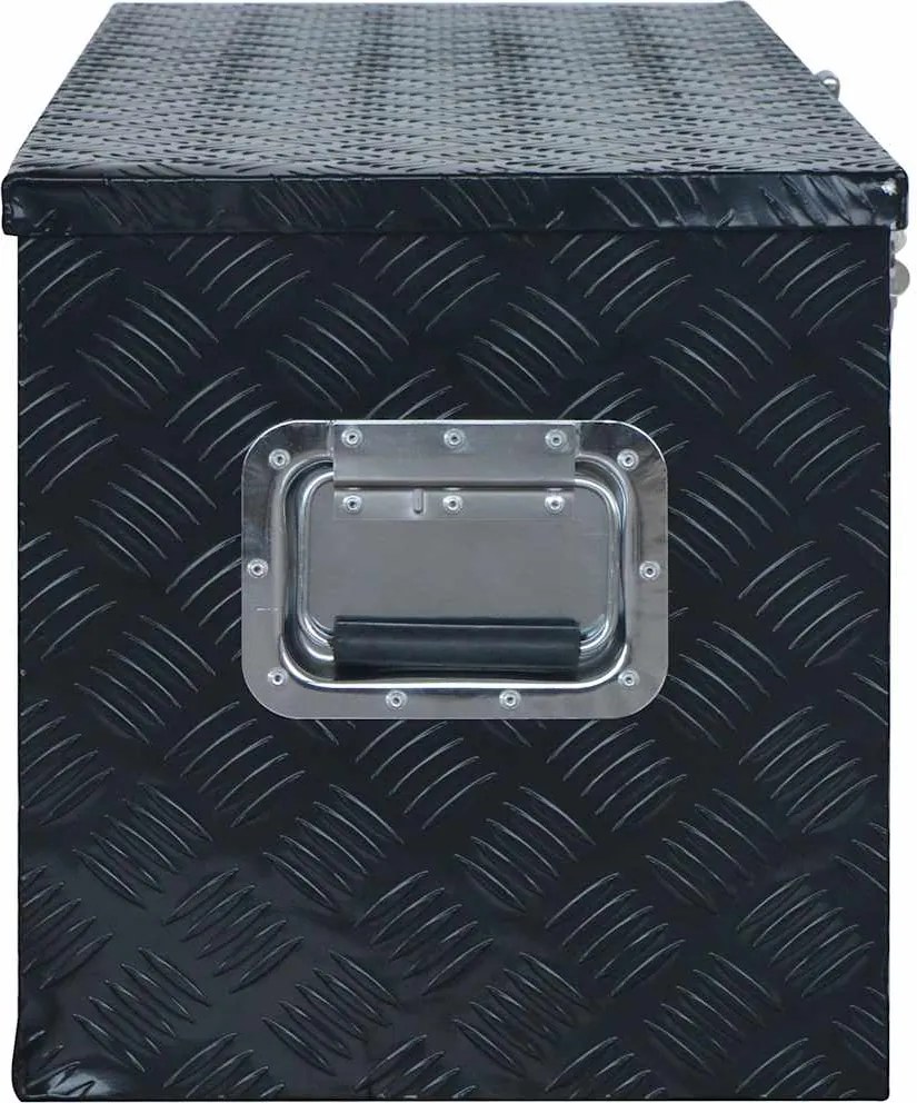 Hliníkový box 1085 x 370 x 400 mm černý 144846