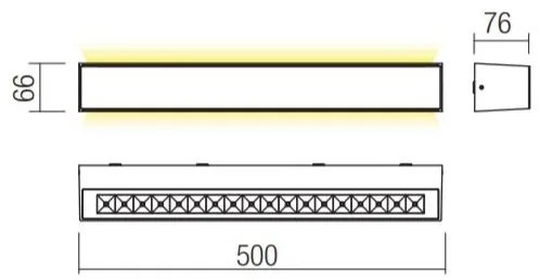 Redo 90259 - LED Venkovní nástěnné svítidlo AROOS LED/21W/230V 3000K IP65 bílá