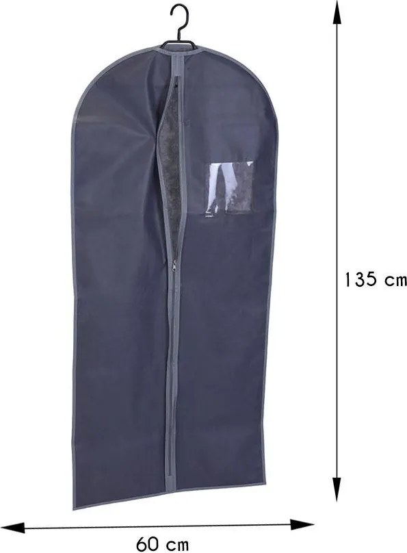 Obal na oblečení JERY šedý