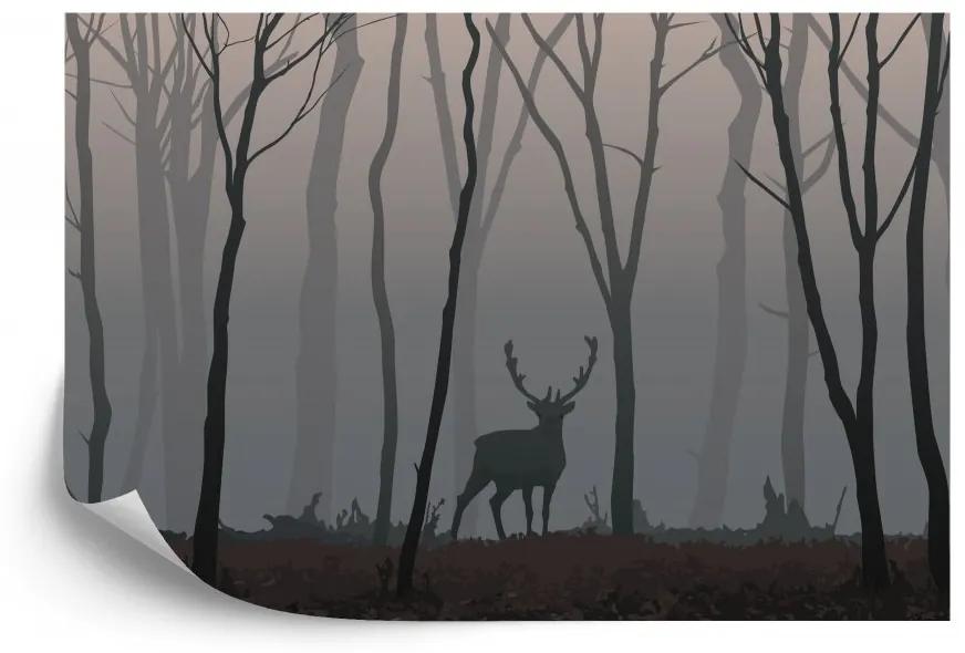 Fototapeta Deer In The Forest Strukturální vinyl 270x180