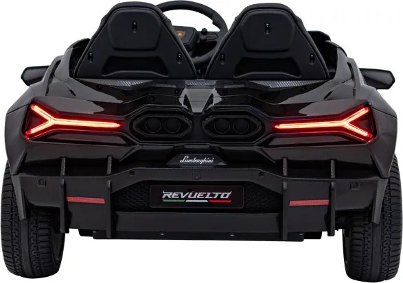 Elektrické autíčko Lamborghini Revuelto XL černé