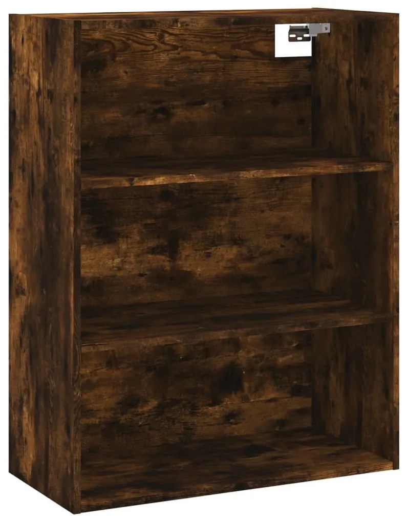 Skříň highboard kouřový dub 69,5 x 34 x 180 cm kompozitní dřevo,  3189402