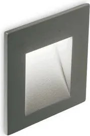 ILUX 269009 LED Nástěnné zápustné svítidlo Ideal Lux BIT ANTRACITE 3000K 269009 3W 215lm 3000K IP65 6,5cm antracitové - IDEALLUX