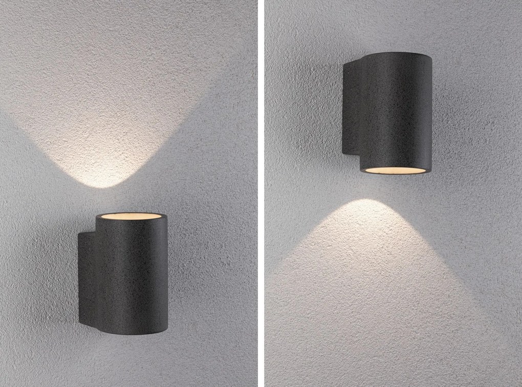 P 94500 Venkovní venkovní nástěnné svítidlo Concrea 170mm IP65 6,8W 3.000K - PAULMANN