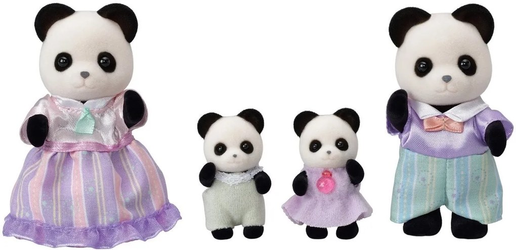 Figurky sylvanian families rodina pandy