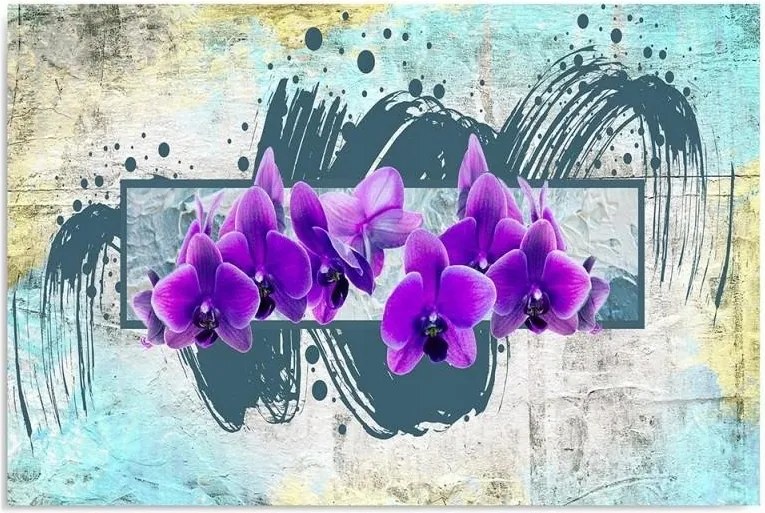 Obraz Plátno Canvas Fialové orchideje 2 70x50