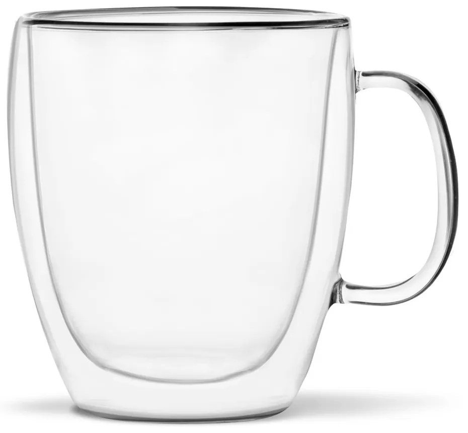 Dvoustěnný hrnek Vialli Design Molly, 480 ml