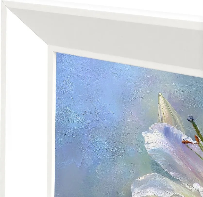 Tištěný obraz s rámem 56x75 cm Lilies – Styler
