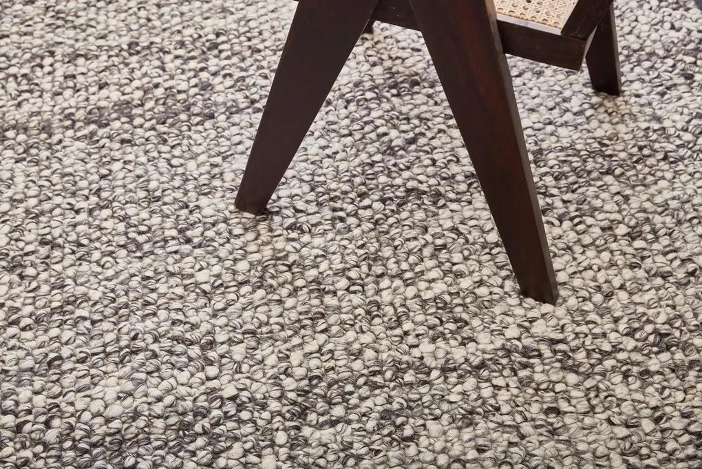 Diamond Carpets koberce Ručně vázaný kusový koberec Mountain Sand DE 1672 White Mix - 140x200 cm
