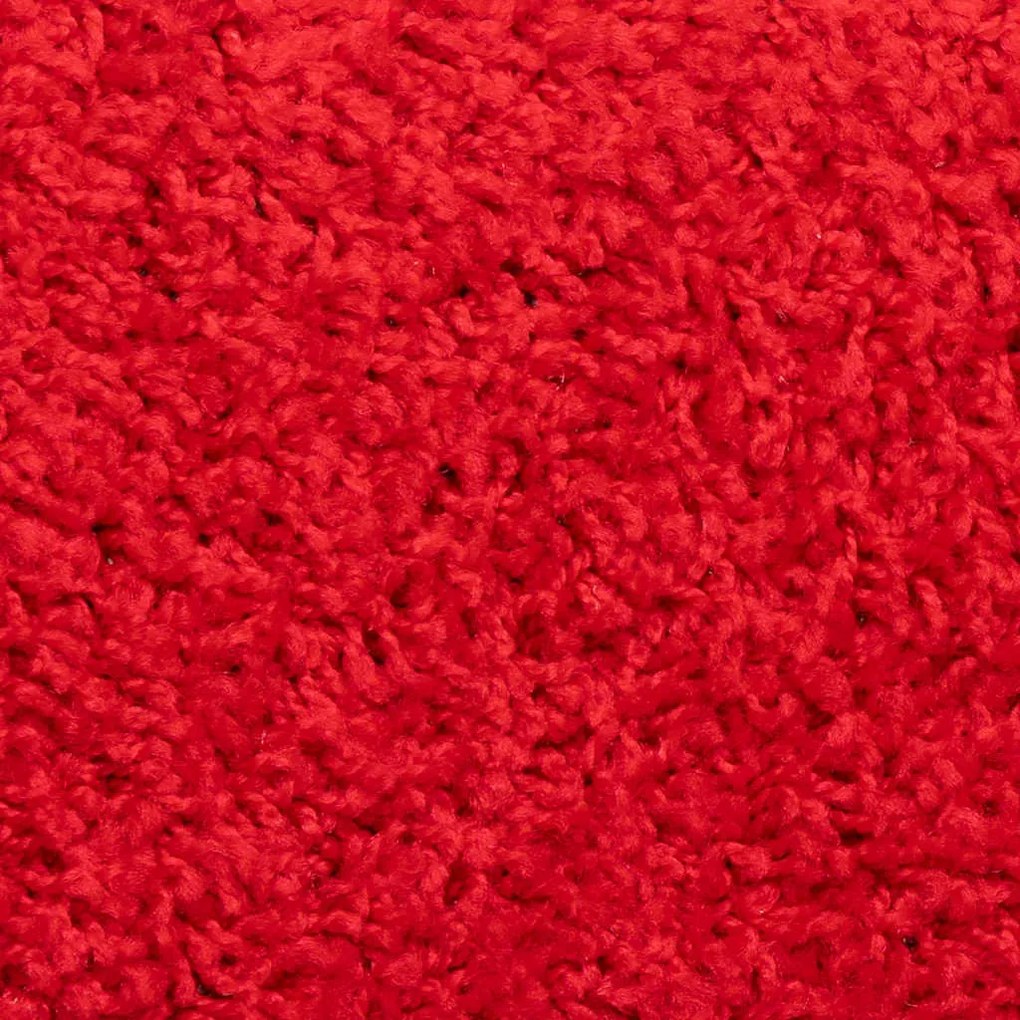 Schodové rohože 30 ks 56 x 17 x 3 cm červené, půlkulaté 3365806