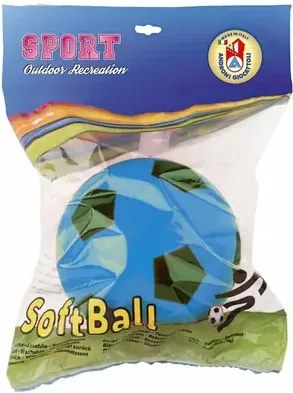 Androni Soft míč modrá / průměr 19,4 cm / od 3 let