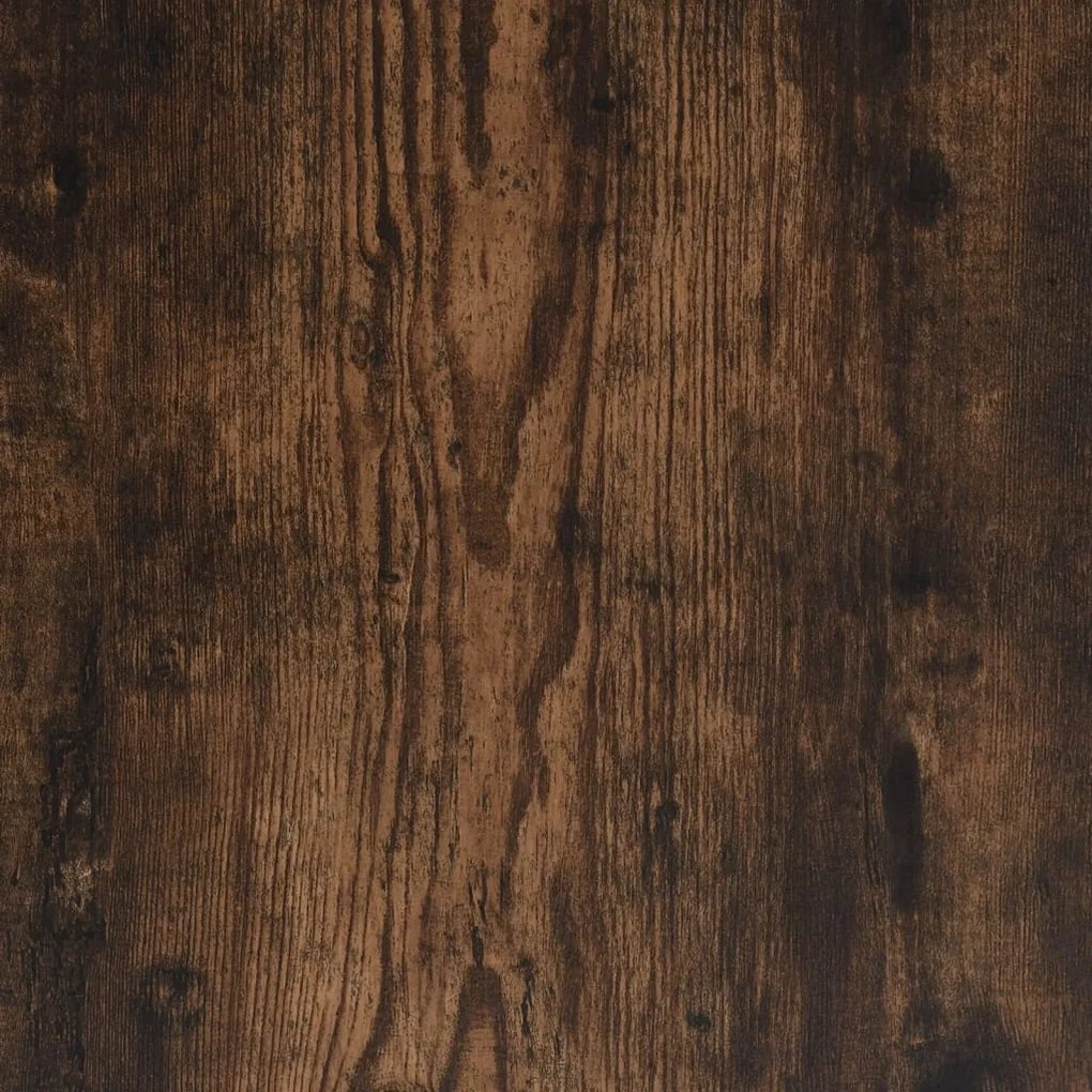 Botník kouřový dub 80 x 35,5 x 180 cm kompozitní dřevo - Default Title
