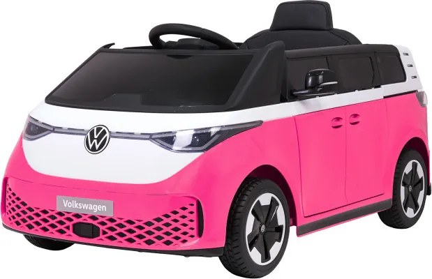 Elektrické autíčko Volkswagen ID BUZZ růžové