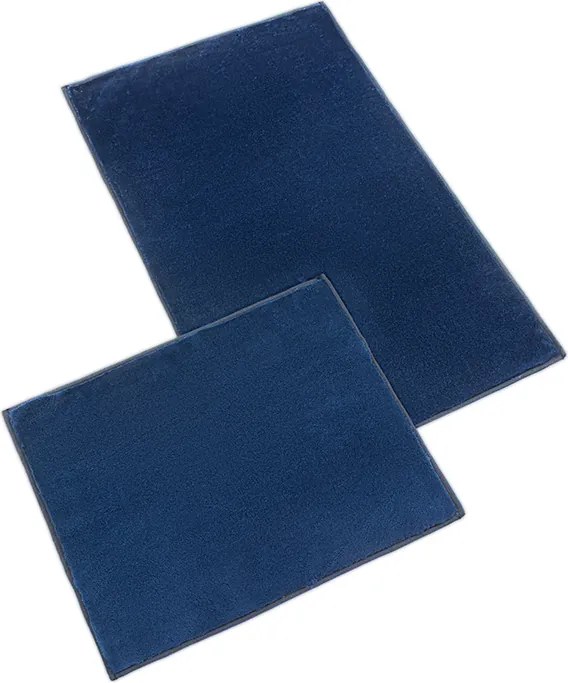 Bellatex BANYGOLD sada - bez výkroje Modrá 60x100 cm 60x50 cm (SADA)
