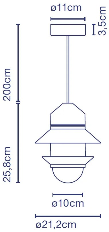 Marset A654-050 Santorini IP20, závěsné svítidlo, 1x8W E27, světle zelená, výška 25,8cm