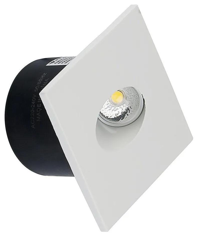 V-Tac | LED Schodišťové svítidlo LED/3W/230V 3000K bílá | VT0979