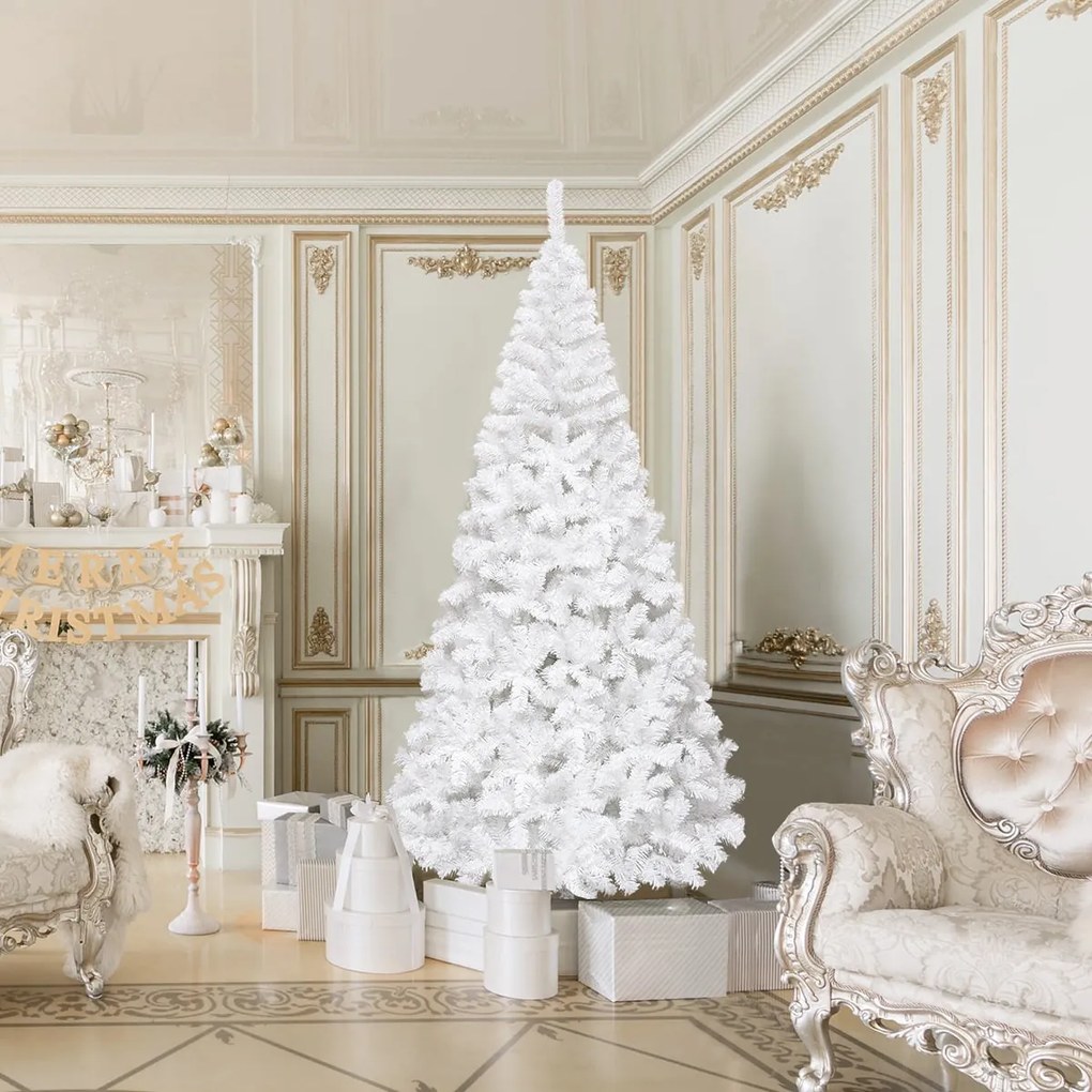 Costway Christmas Tree Umělý vánoční stromek s kovovým stojanem