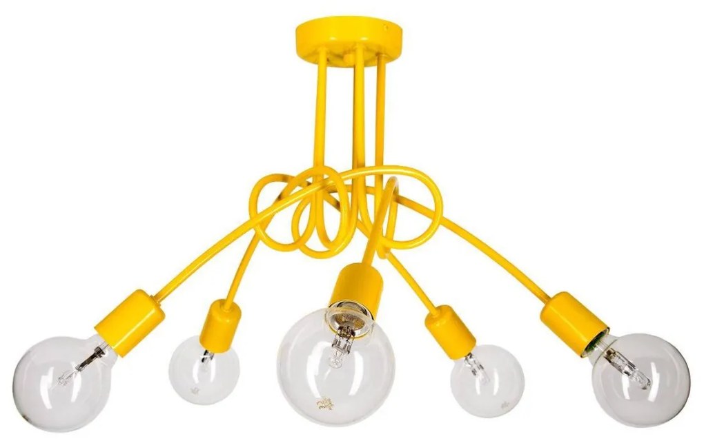 Stropní svítidlo Edison 5, výběr z 10 barev