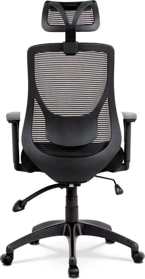 Kancelářská ergonomická židle ALBERT — látka, černá