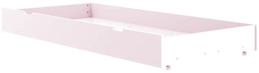BAMI Malý úložný šuplík pod postel SIMONE na kolečkách Zvolte barvu: Bílá