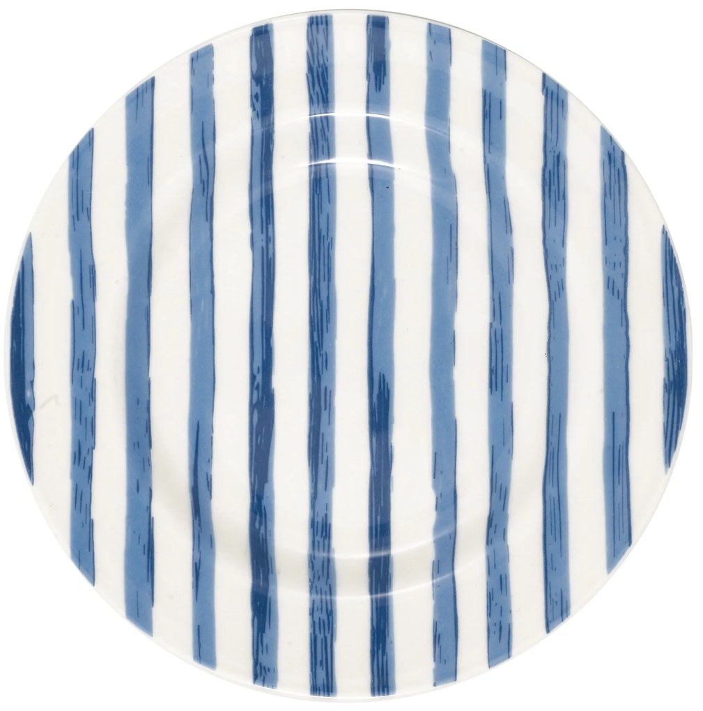 GREEN GATE Dezertní talíř Sally Blue 15 cm, modrá barva, porcelán