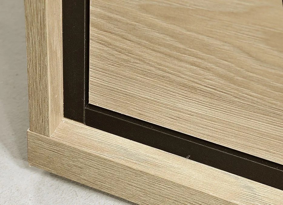 Casarredo - Komfort nábytek Komoda 3D2S PILETAS M-7 dub hickory