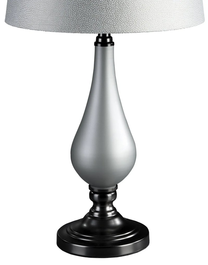 LAMPA ANJA 33X65 CM STŘÍBRNÁ