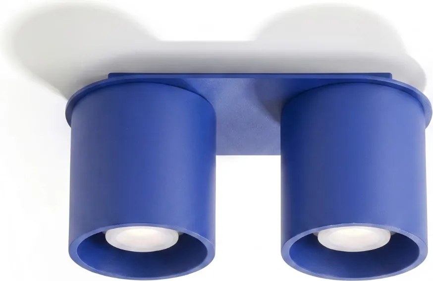 Sollux Lighting Stropní svítidlo ORBIS 2 ultramarín