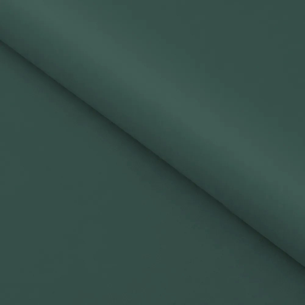 Biante Čtvercový bavlněný saténový ubrus ST-018 Tmavý lesní zelený 130x130 cm