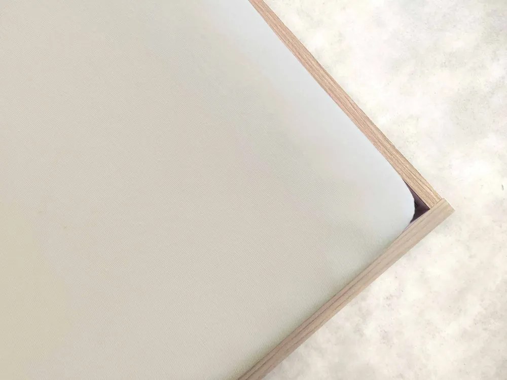MK Lůžkoviny Jersey prostěradlo do postýlky s elastanem 70 × 140 cm – bílá káva