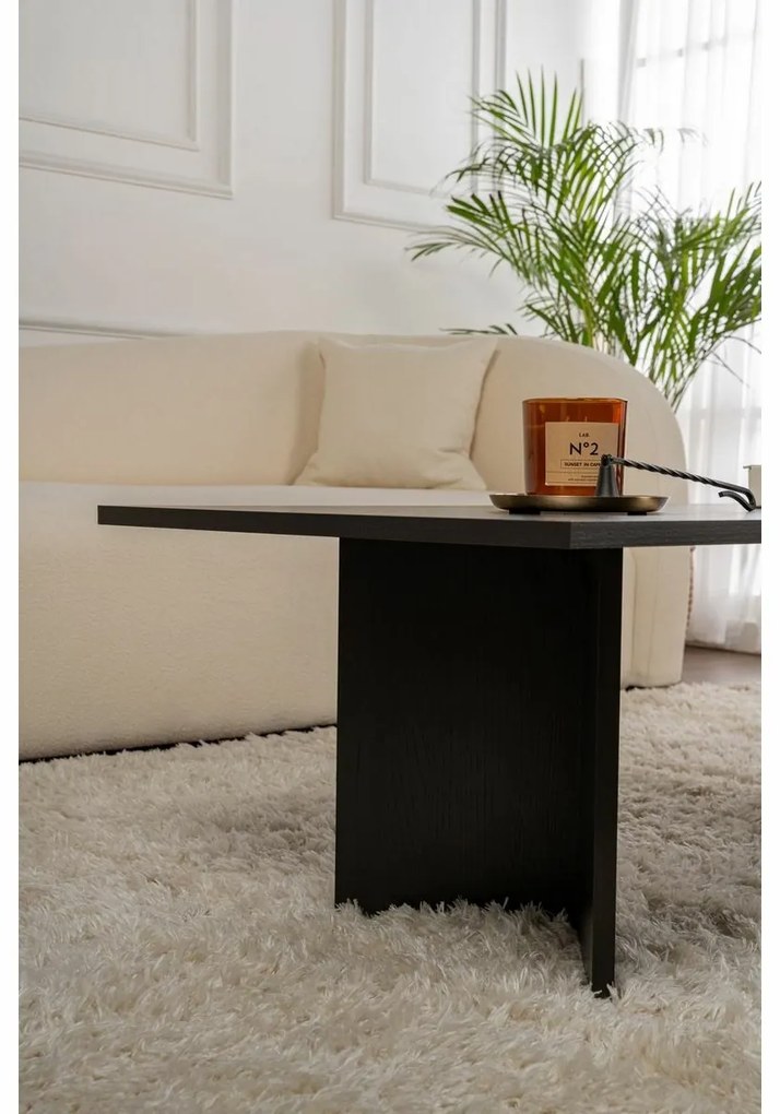 Konferenční stolek Sabin Wood Black