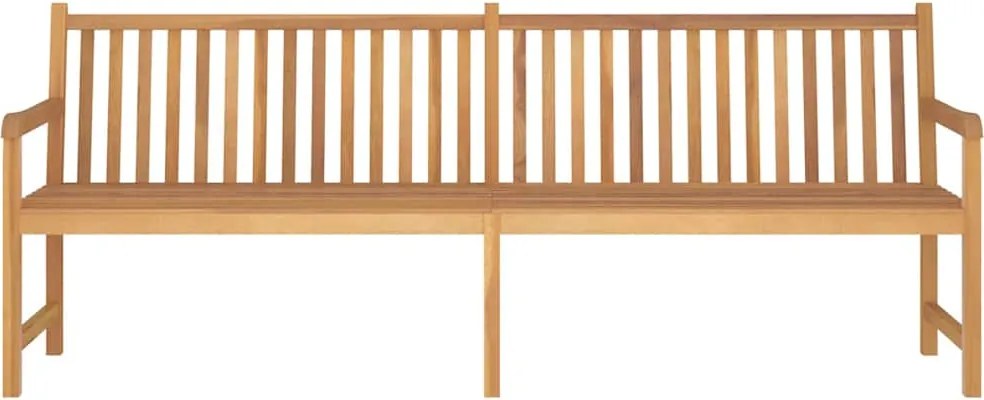 Zahradní lavice 228 cm masivní teakové dřevo 316624