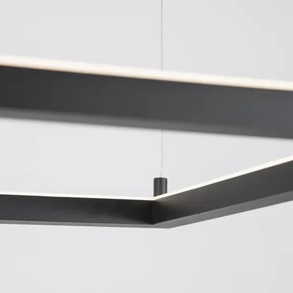 LED lustr Eterna 50 černé