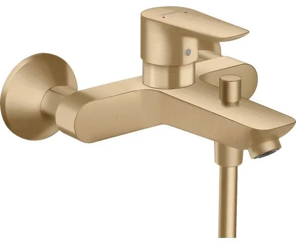 Hansgrohe Talis E Páková vanová baterie nástěnná, kartáčovaný bronz, 71740140