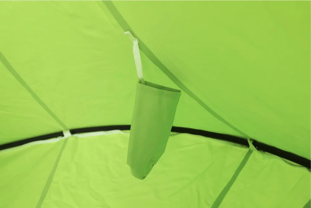 Závěsné houpací křeslo, zelená, KLORIN NEW KLASIK CACOON HAMMOCK
