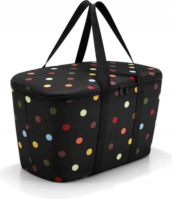 Taška coolerbag dots polyester, 20 l, 44,5 x 24,5 x 25 cm, Reisenthel