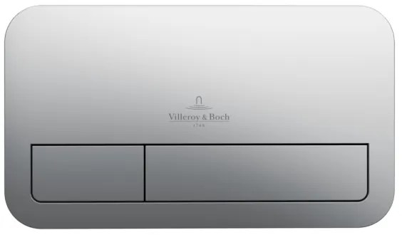 Villeroy & Boch 92249069 - Splachovací tlačítko VICONNECT matný chrom